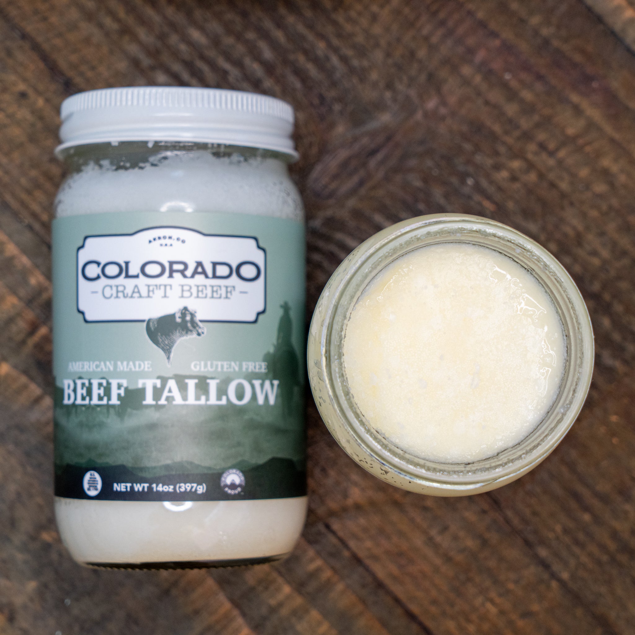 Beef Tallow 14 oz | American Made Single Ingredient Beef Tallow ...