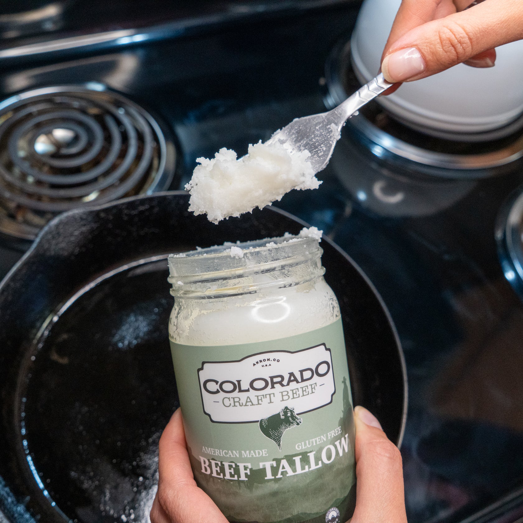 Beef Tallow 14 oz | American Made Single Ingredient Beef Tallow ...