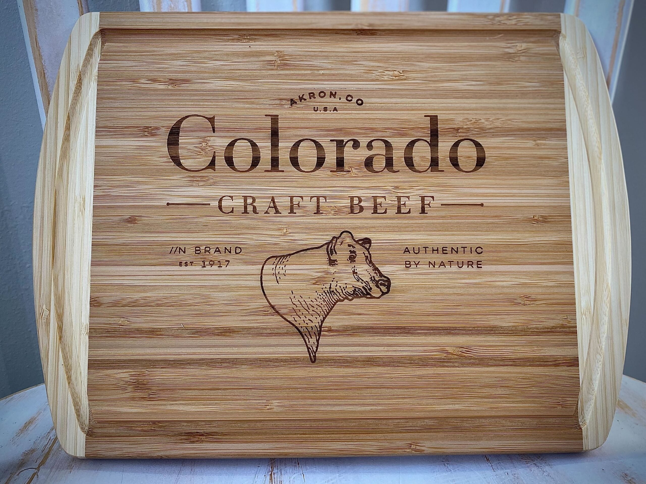 Branded Cutting Board | Colorado Craft Beef