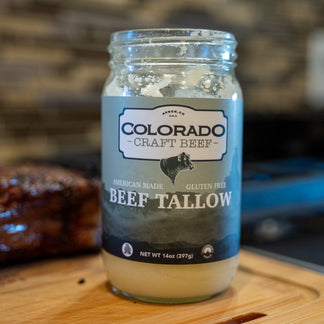 Beef Tallow 14 oz | American Made Single Ingredient Beef Tallow ...
